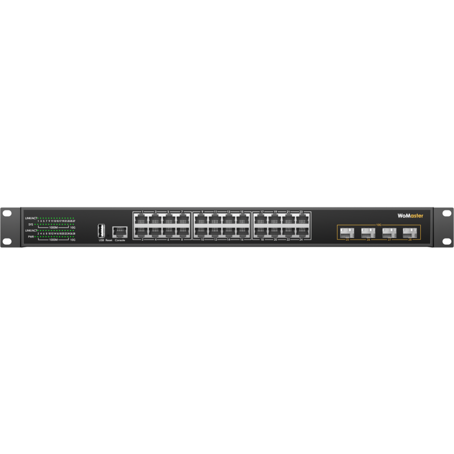 10G Layer 2+ Rackmount PoE Switch