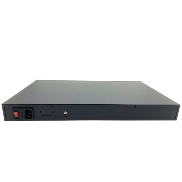 10G Layer 2+ Rackmount Switch 24 Ports Giga Fiber and 4 Ports 10G Fiber